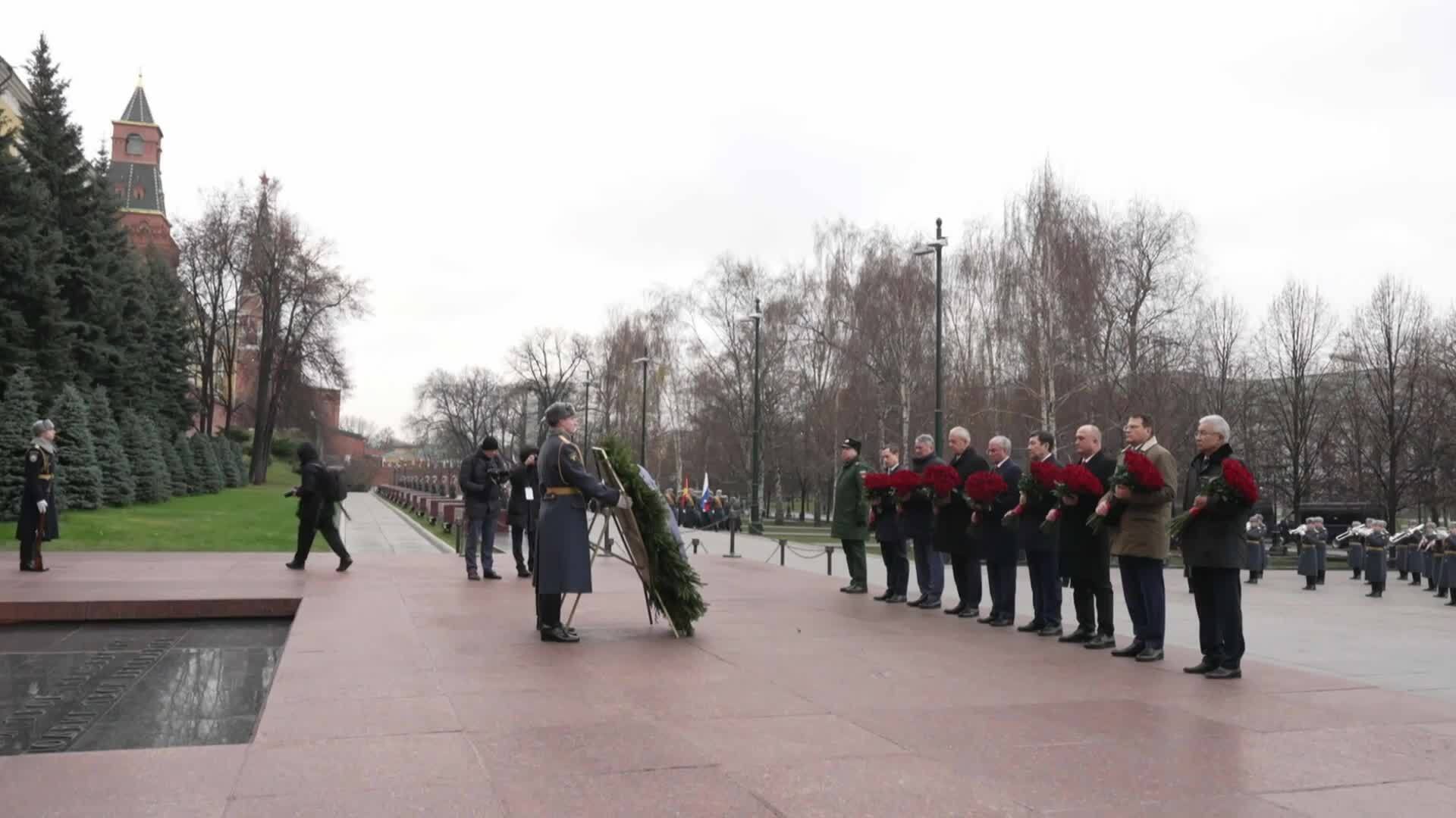 Russia’s Volodin, CSTO parliamentary leaders pay tribute at Tomb of the ...