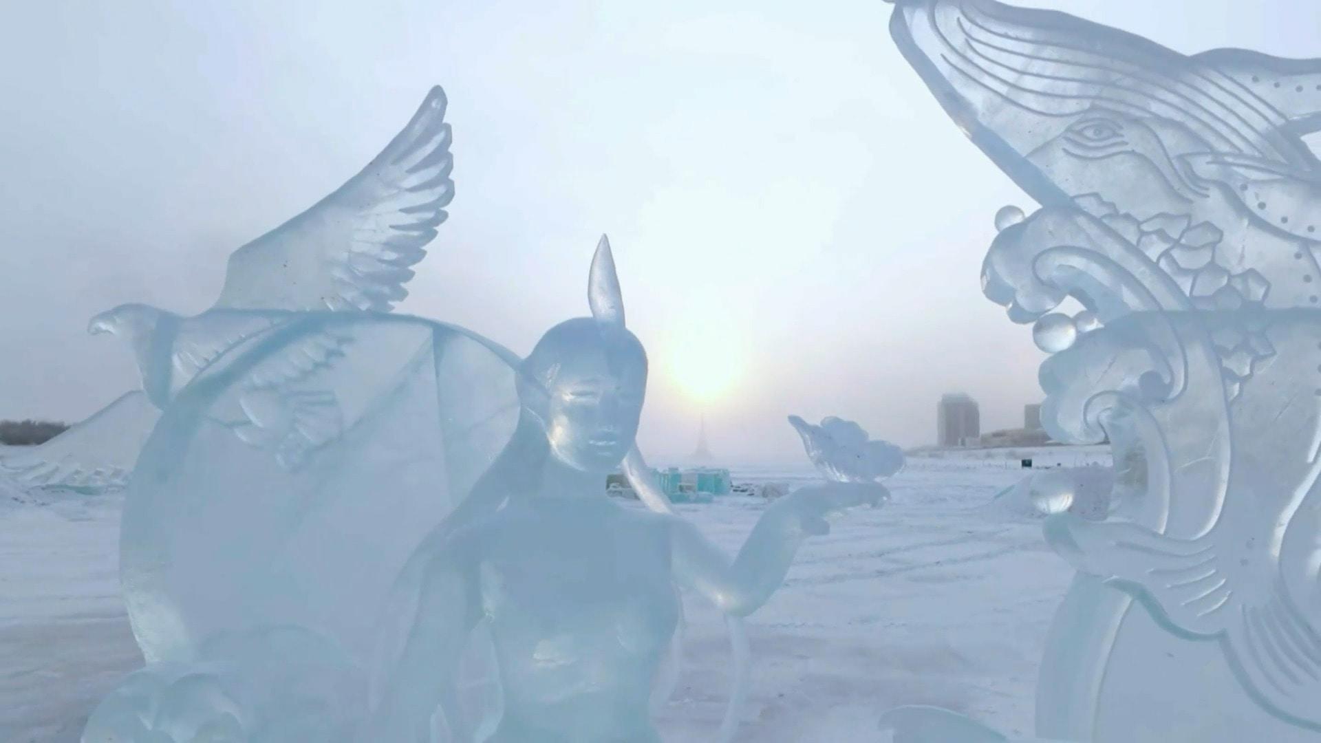 Winter fairy tale - Yakutia Diamonds ice sculpture competition kicks ...