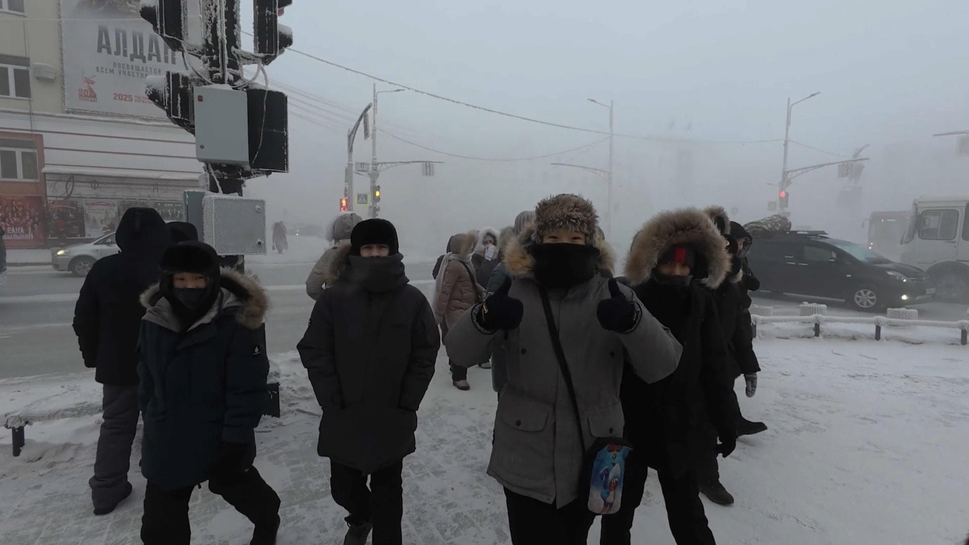 Baby, it's cold outside! Yakutsk shivers as temperatures fall below -45 ...