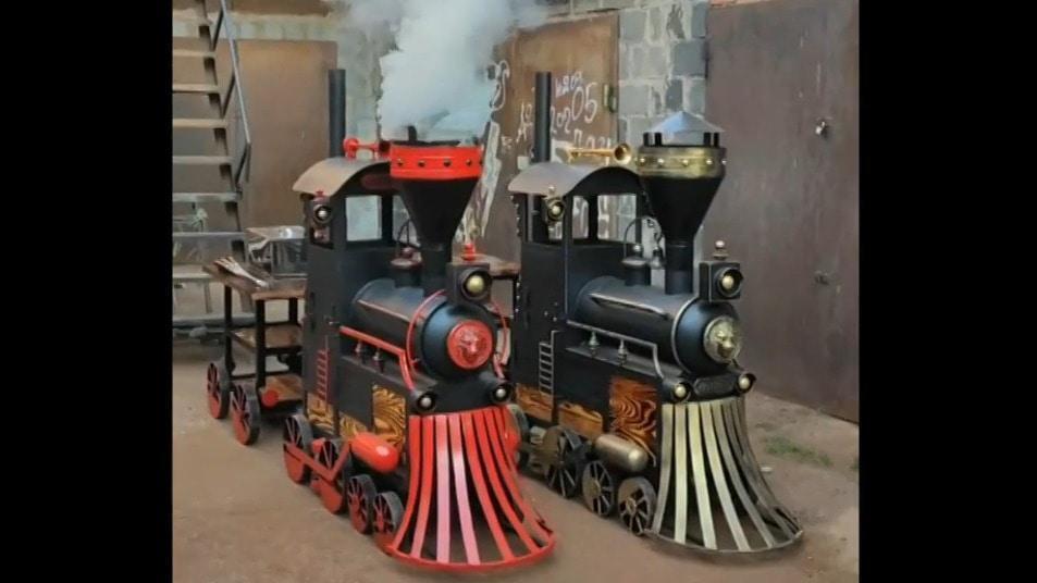 Now you’re cooking! Russian craftsman transforms outdoor grills into ...