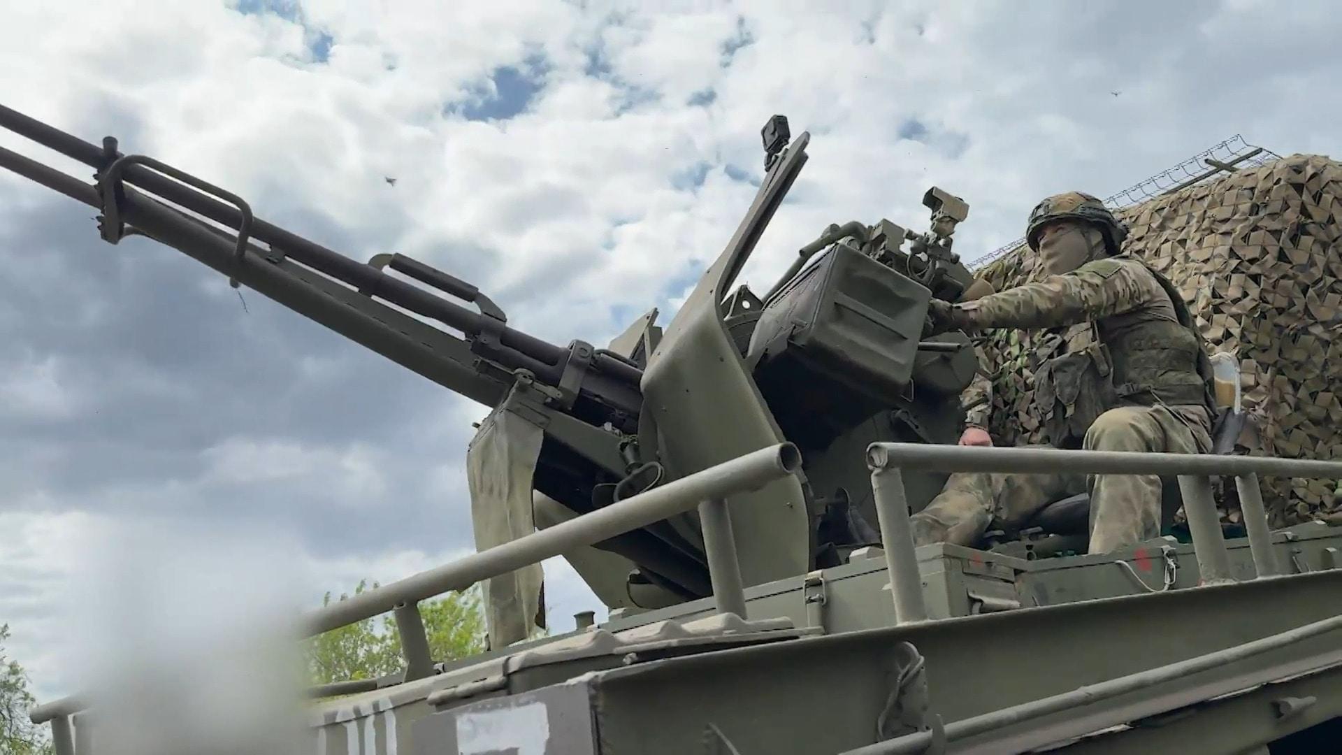 'We shoot down both ground and air targets' - Russian anti-aircraft ...