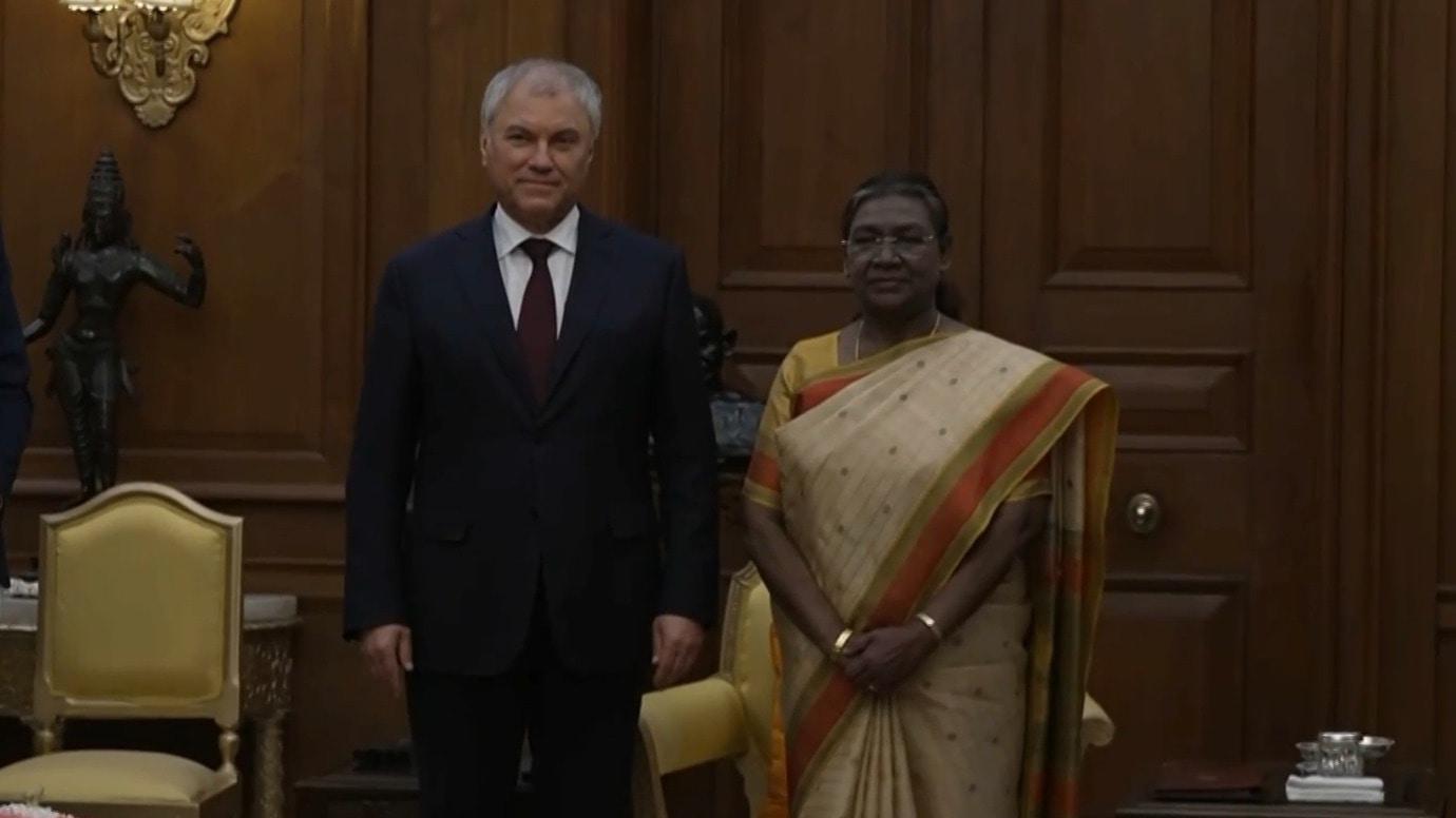 Something to write home about - Russia's State Duma chair Volodin meets ...