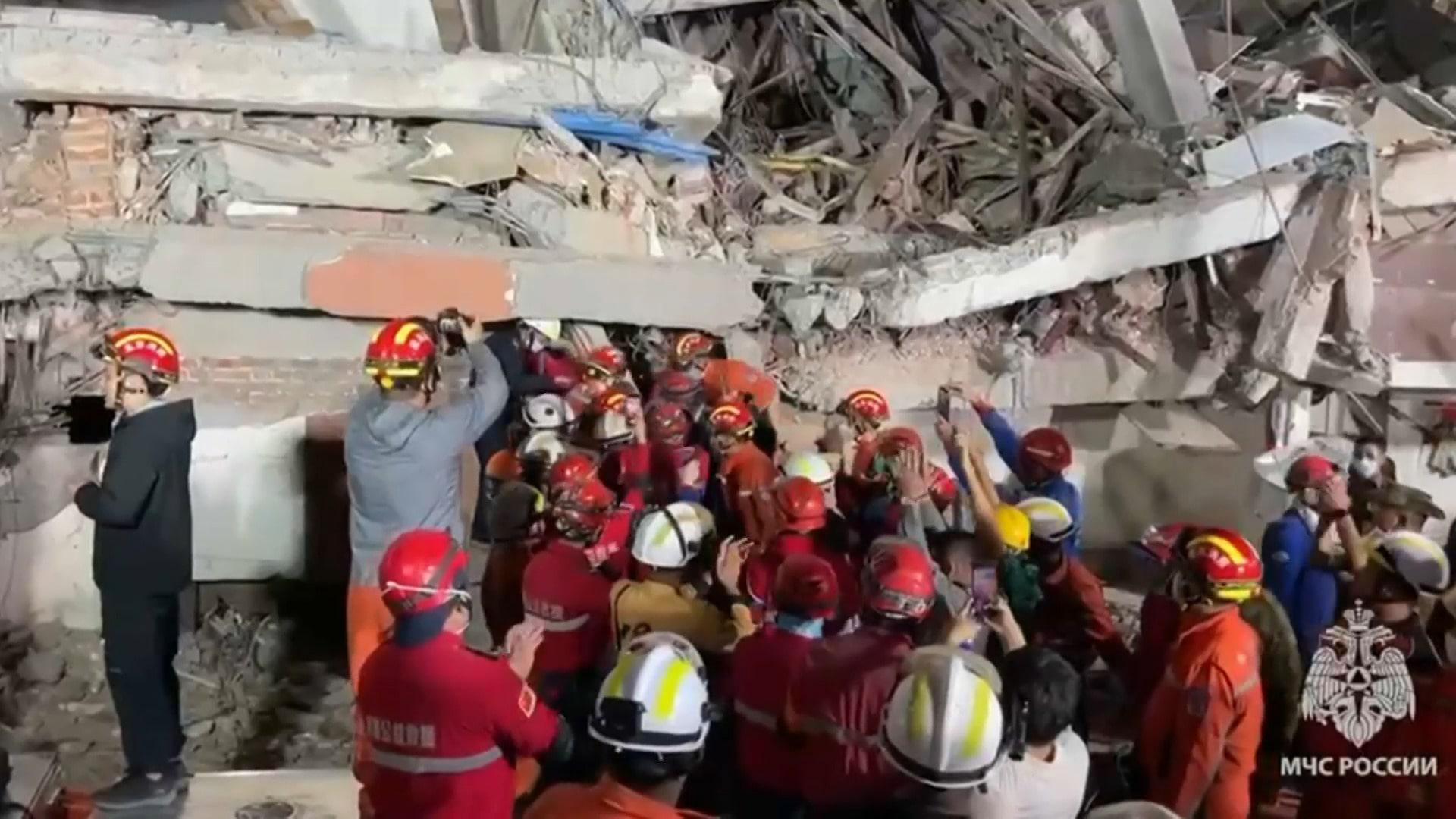 Russian, Chinese rescue teams pull together to extract woman from ...