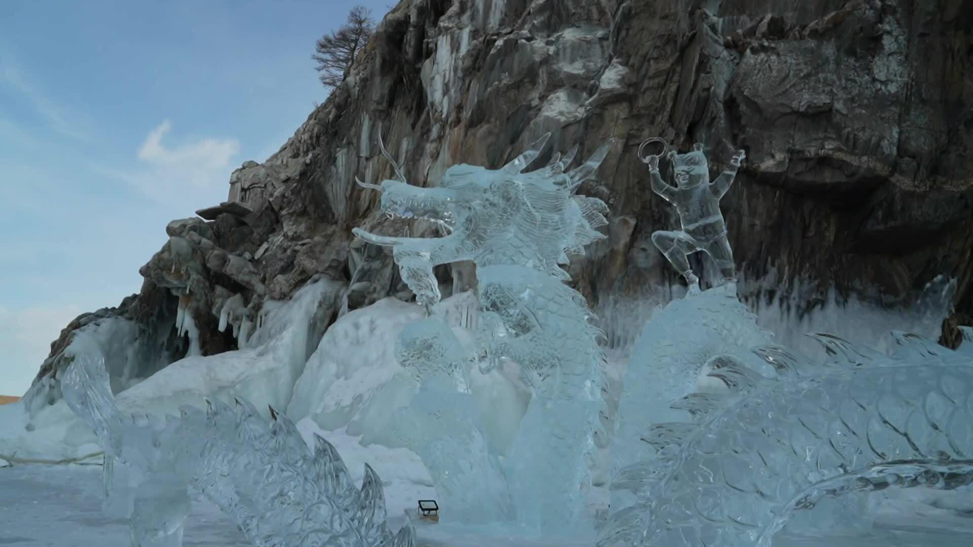 Frosty fantasyland! Olkhon Ice Fest brings magic to Lake Baikal’s ...